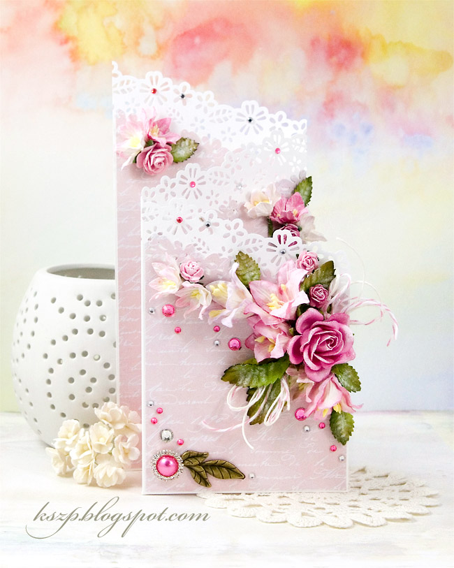 Wild Orchid Crafts: Cascade card
