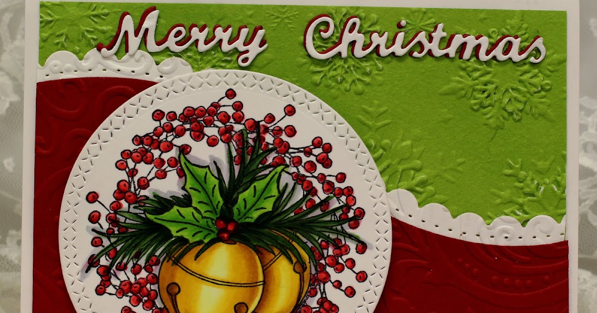 DRS Designs Rubber Stamps: The Red And Green!