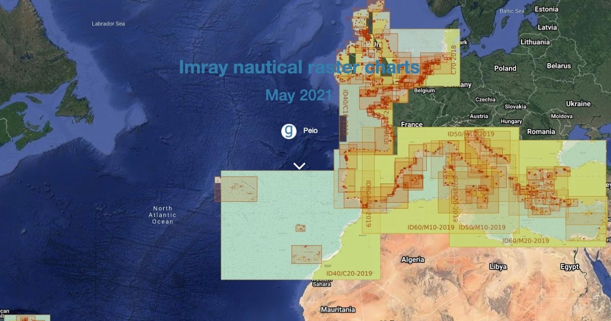 GeoGarage blog: Imray layers update in the GeoGarage platform