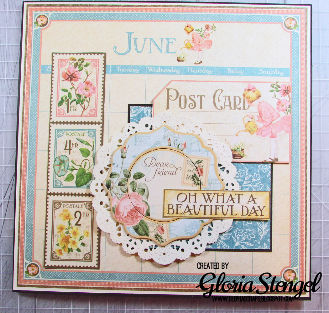 Scraps of Life: Graphic 45 Calendar Folio Series - June