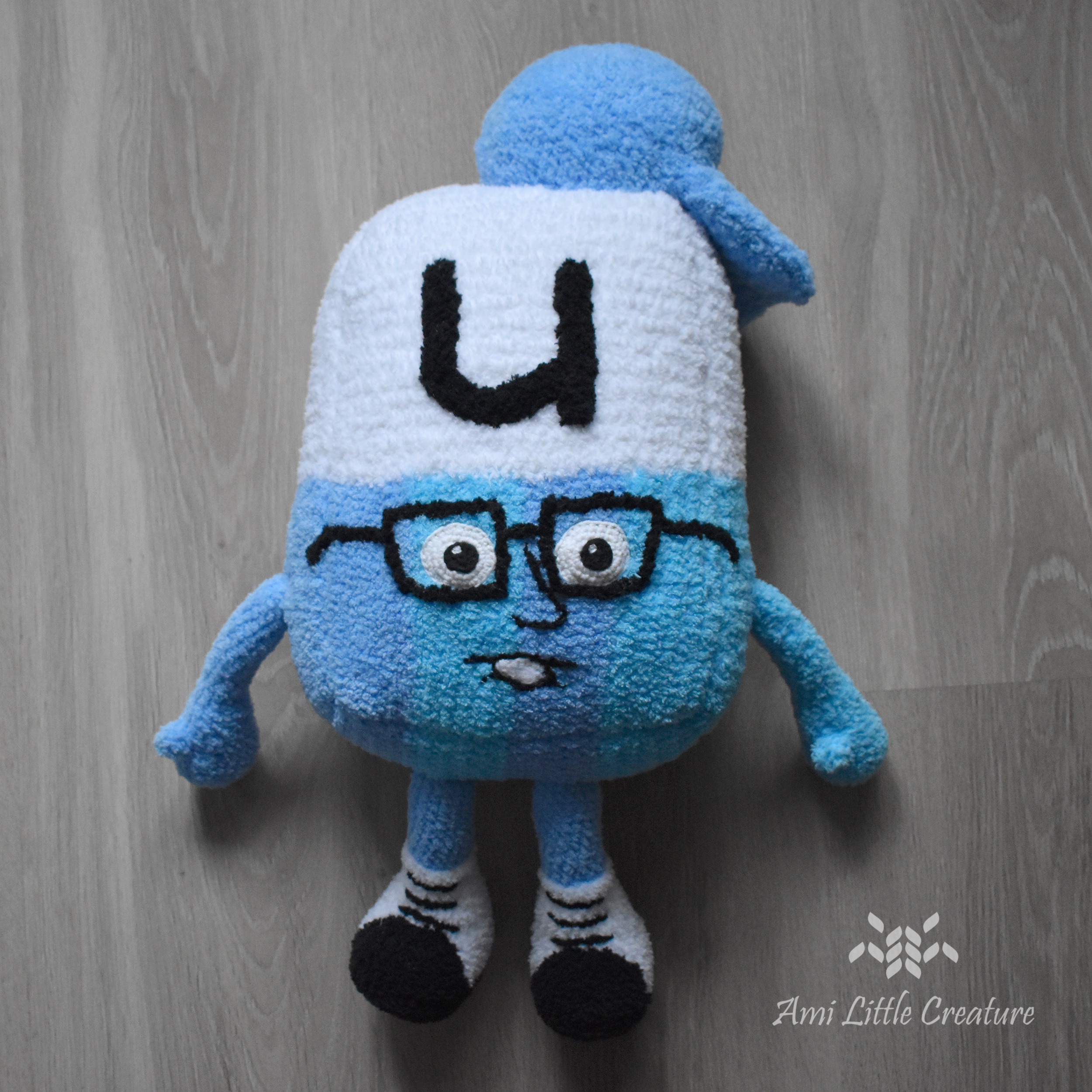 Alphablock U - FREE PATTERN