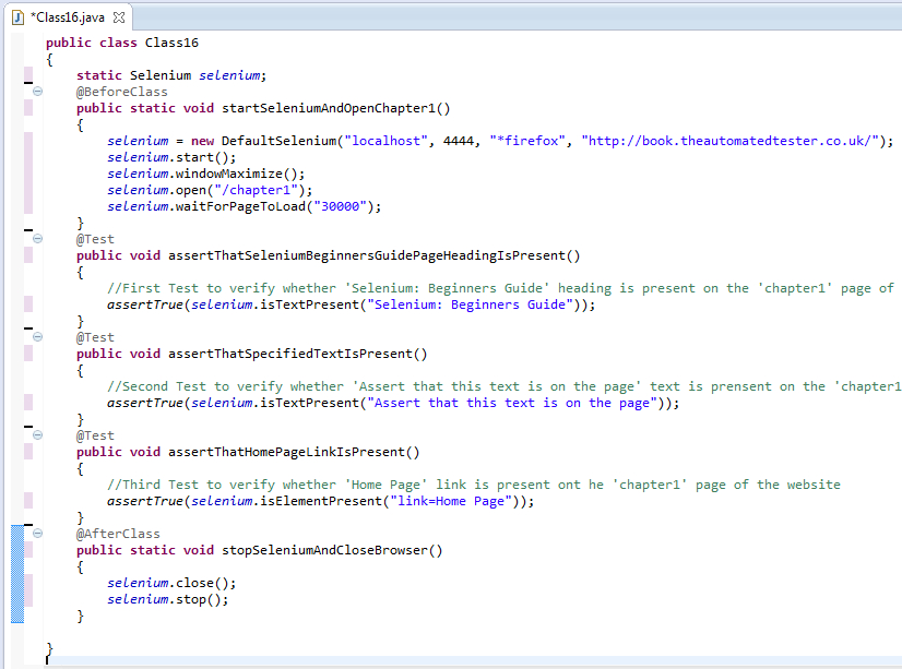 SeleniumOne (QAFox.com): 54. Refactoring the Selenium Automation code ...