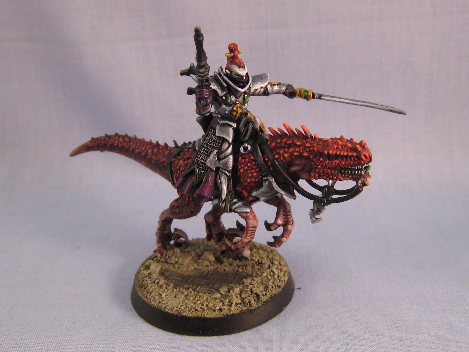 Brian Carlson Miniatures: DE: First Beastmaster Done (cold one style)