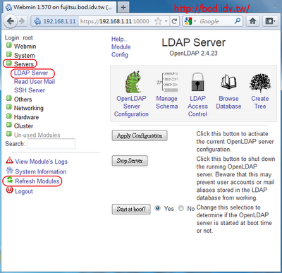bod-idv-tw小書製作: 在ubuntu下，使用webmin管理OpenLDAP