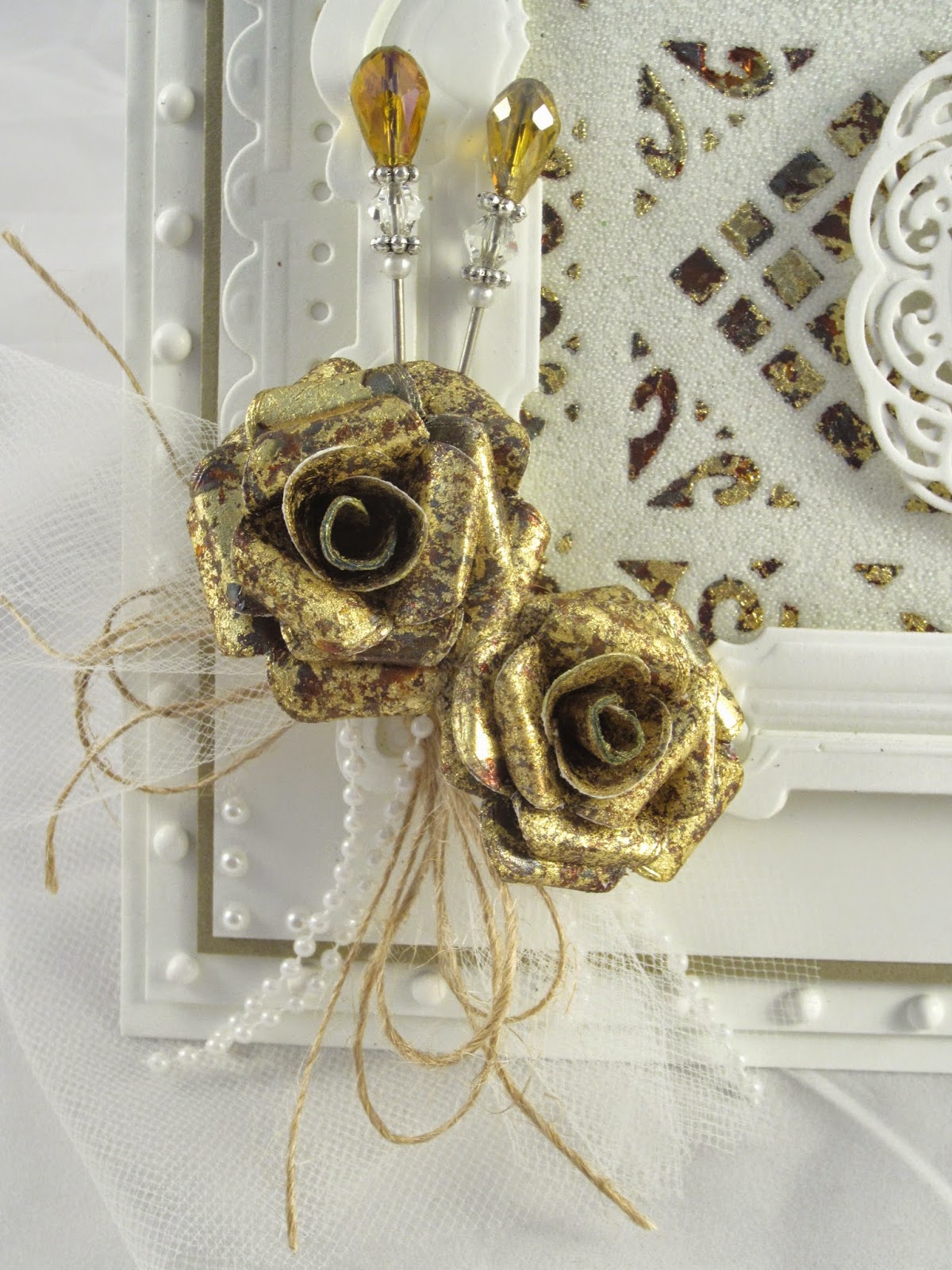 PartiCraft (Participate In Craft): Gilded Roses