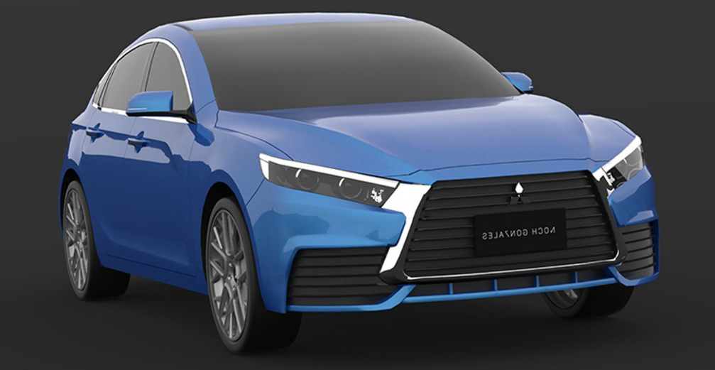 Render shows the 2018 Mitsubishi L Render shows the 2018 Mitsubishi ...