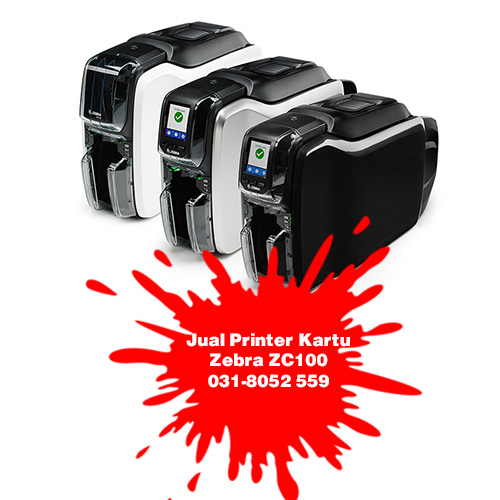 ZEBRA ZC100 - PRINTER KARTU - ID CARD PRINTER | 031-8052 559