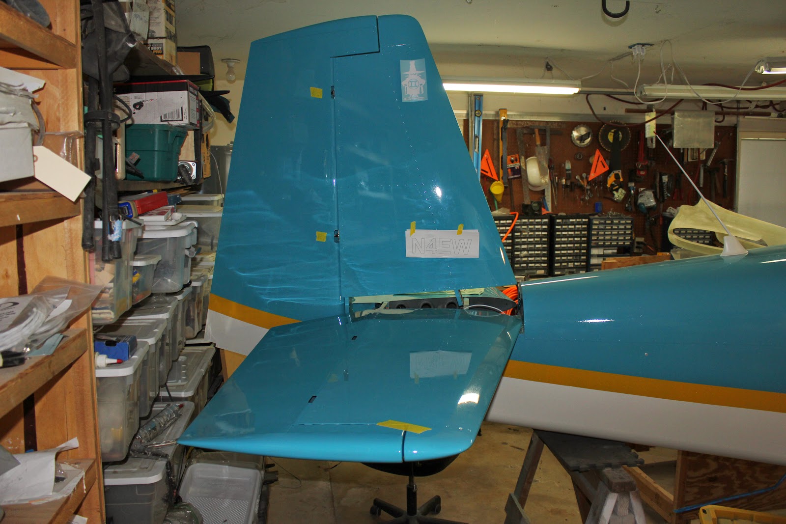 Larry's Airplane: Finishing Empennage Assembly