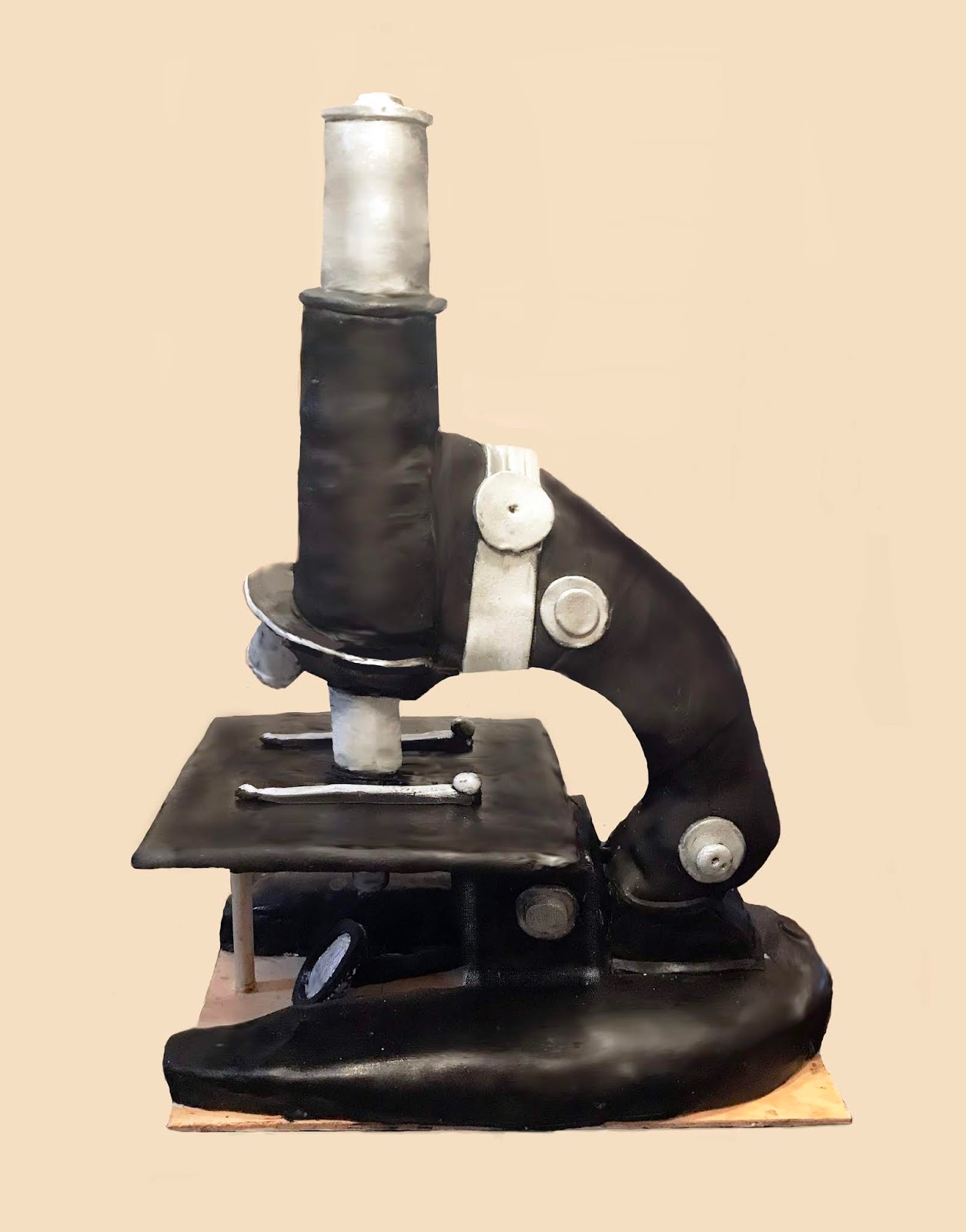 Artnscience Creations: Microscope cake