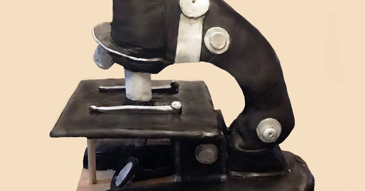 Artnscience Creations: Microscope cake