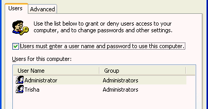 Code Example Center: WIN OS - How show user accounts dialog