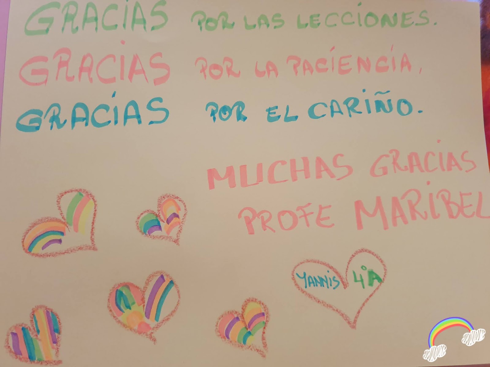 El estuche de las ideas: Nuestros mensaje de despedida con la técnica ...