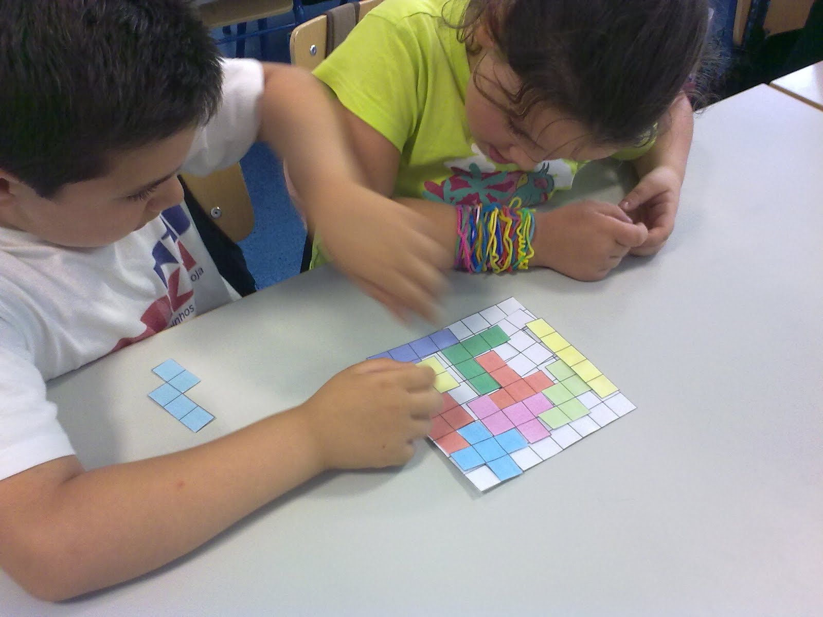 2.º A - Porto Pinheiro: Descobrir Pentaminós