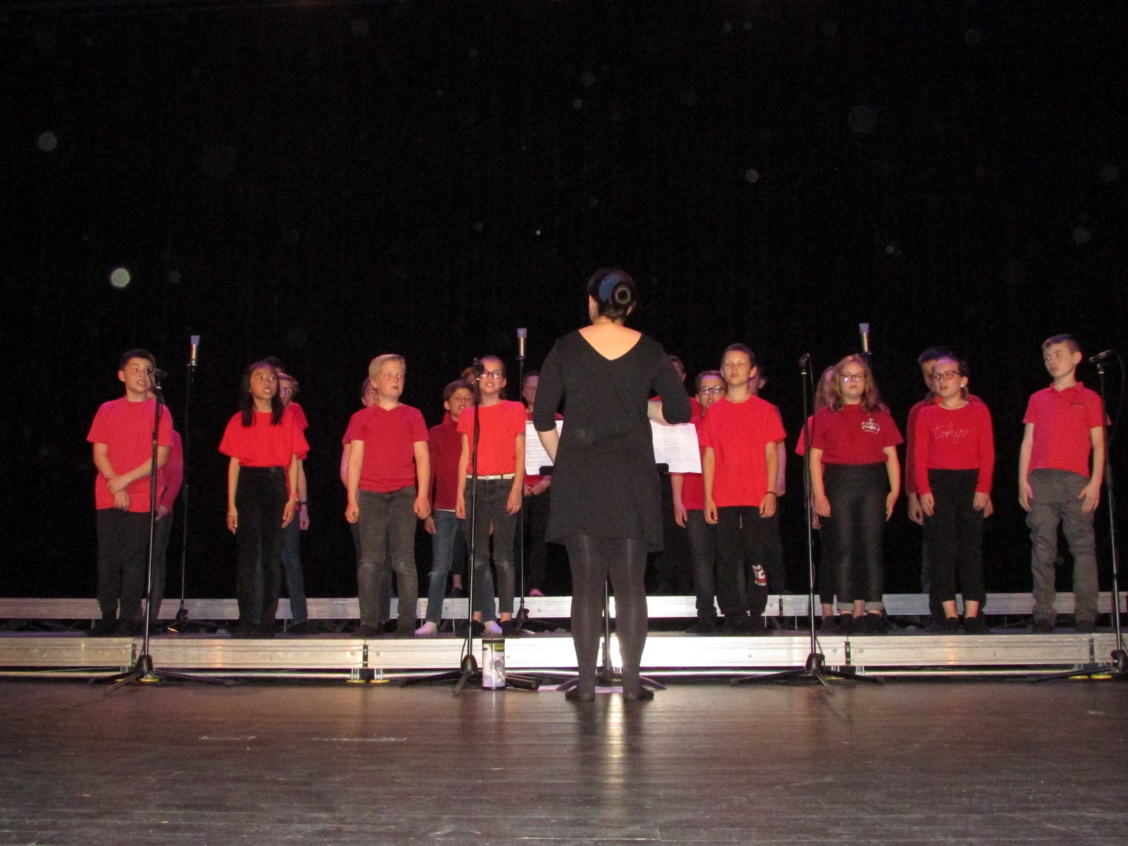 Spectacle chant chorale - Ecole privée Notre Dame