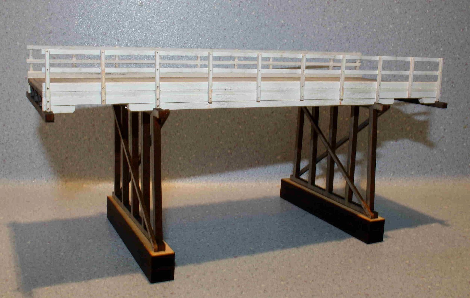 NSWGR Southern Line Layout In A Shed: Compound Girders...Take 2