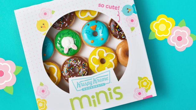 Krispy Kreme Reveals 2021 Spring Minis Donut Line-Up