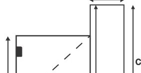 FRAMELESS DOOR NOTCHED INLINE PANEL | New York Shower Doors.We ...