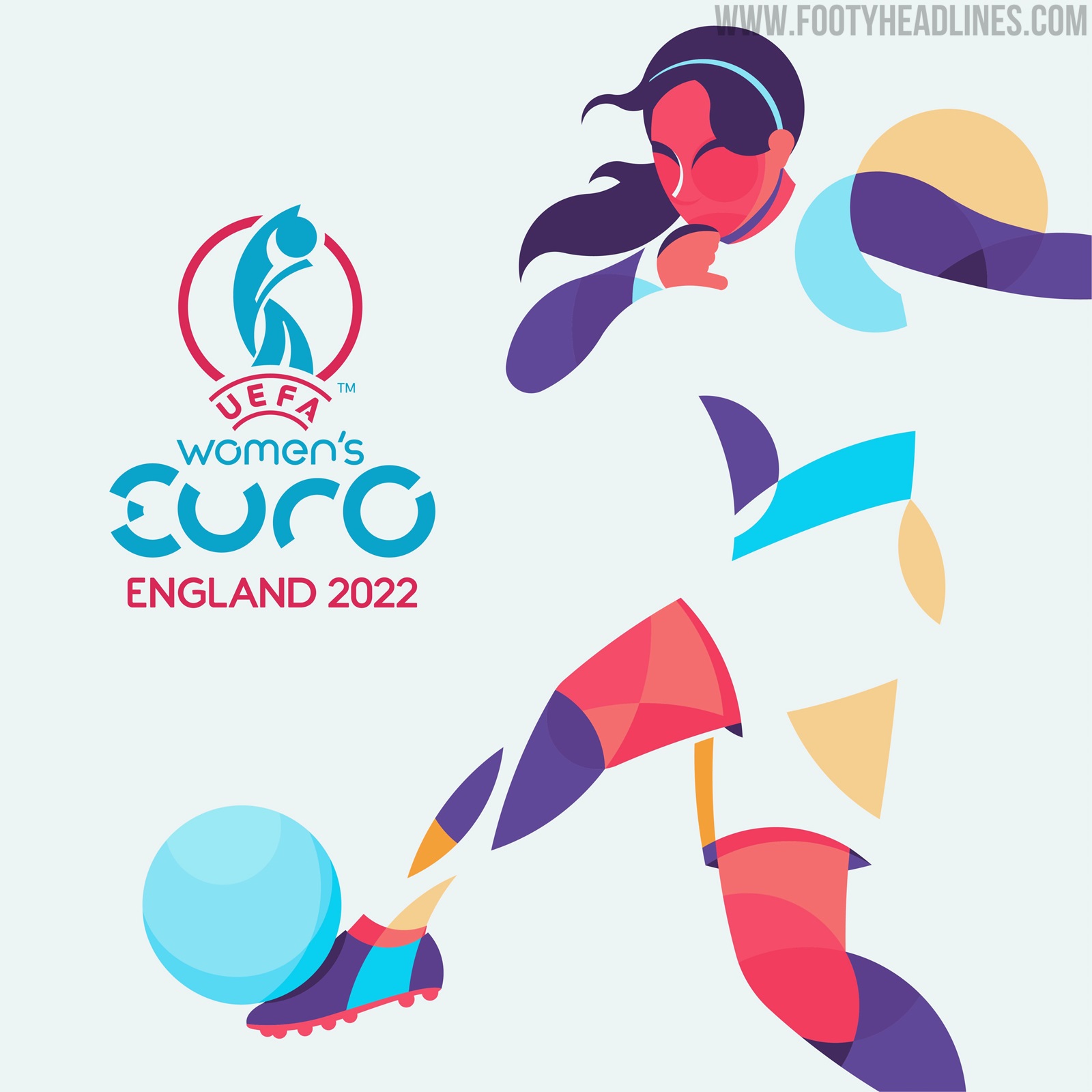 UEFA Women's EURO 2022 Logo Revealed - Footy Headlines
