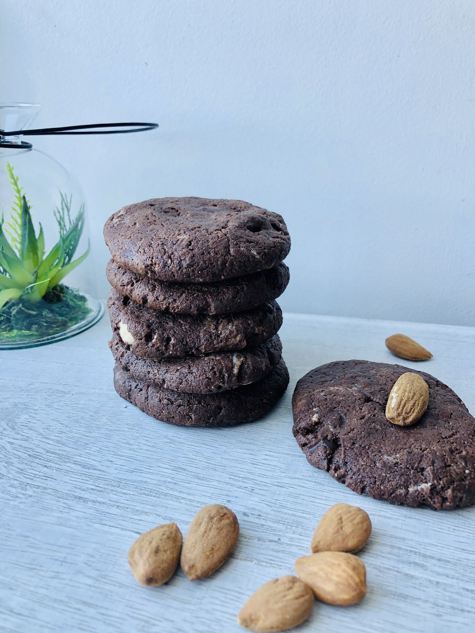Adopte la cuisine IG bas - biscuits moelleux chocolat amandes