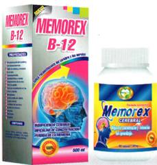 MEMOREX B12 CEREBRAL RECPNSTITUYENTE CEREBRO CONCENTRACION NATURAL PLUS ...