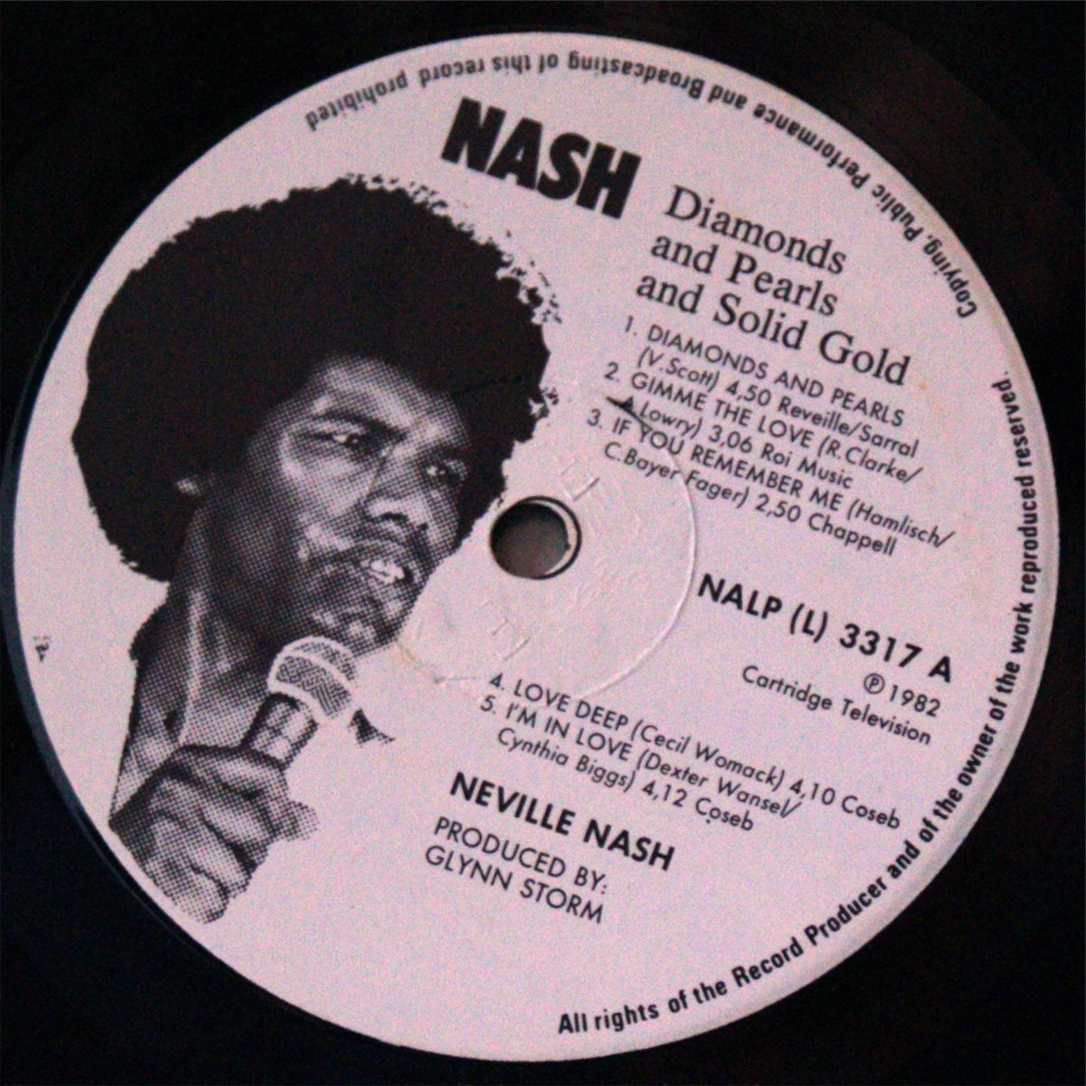 Afro-Synth: NEVILLE NASH - Diamonds & Pearls and Solid Gold (1982)