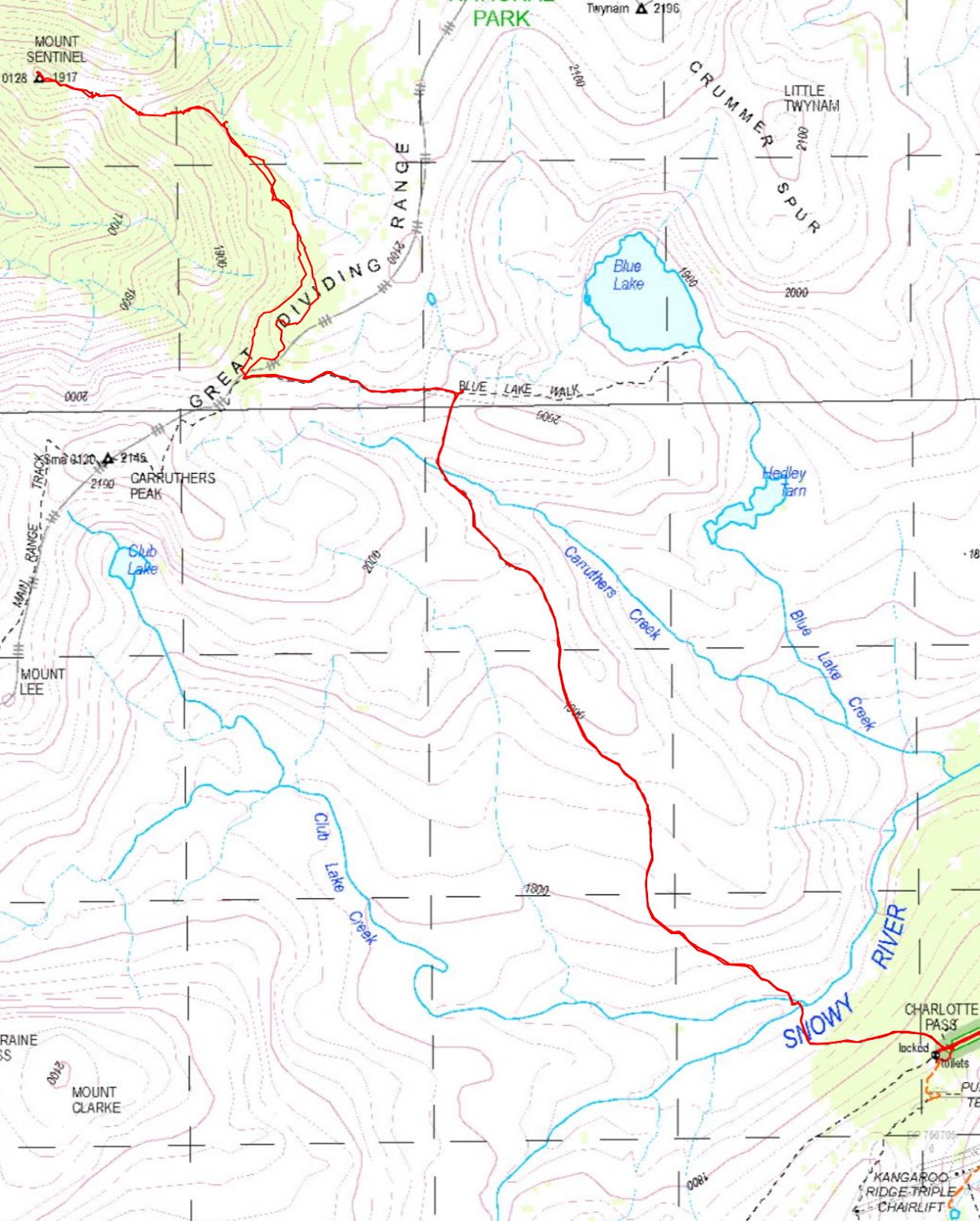 Mountains: Mt Sentinel, NSW, Australia