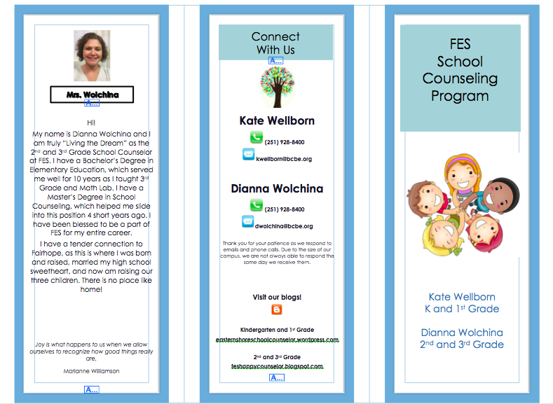 FWES Happy Counselor: FES Counseling Brochure