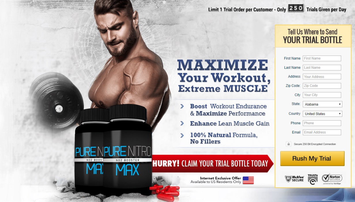 Pure Nitro Max is Increase Your muscle performance