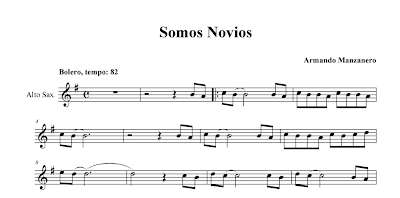 tocapartituras: Somos novios de Armando Manzanero Canche Partituras en ...
