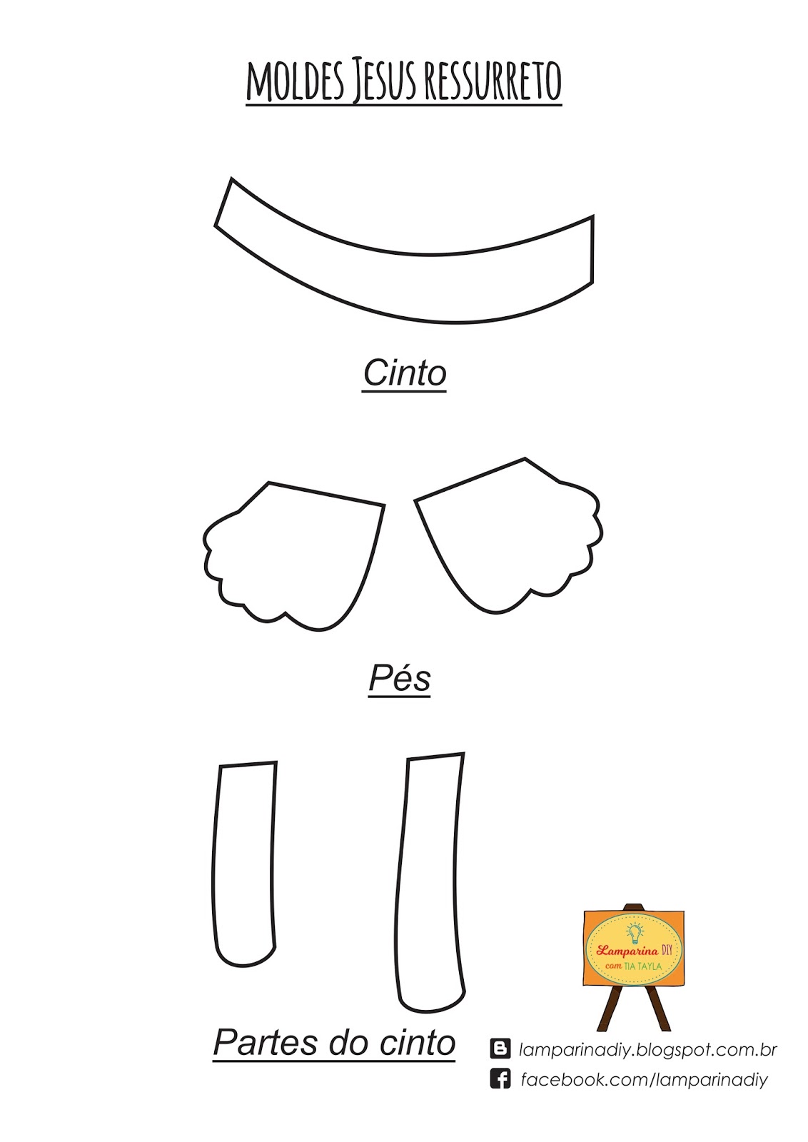 Jesus ressurreto em E.V.A - DIY