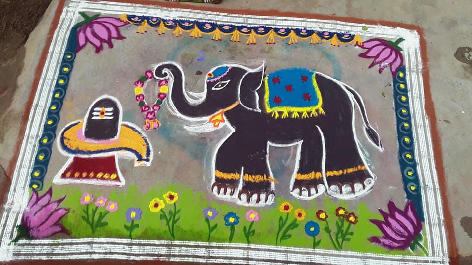 CHODAVARAMNET: TOP 12 INDIAN RANGOLI DESIGNS COLLECTION FOR PONGAL ...