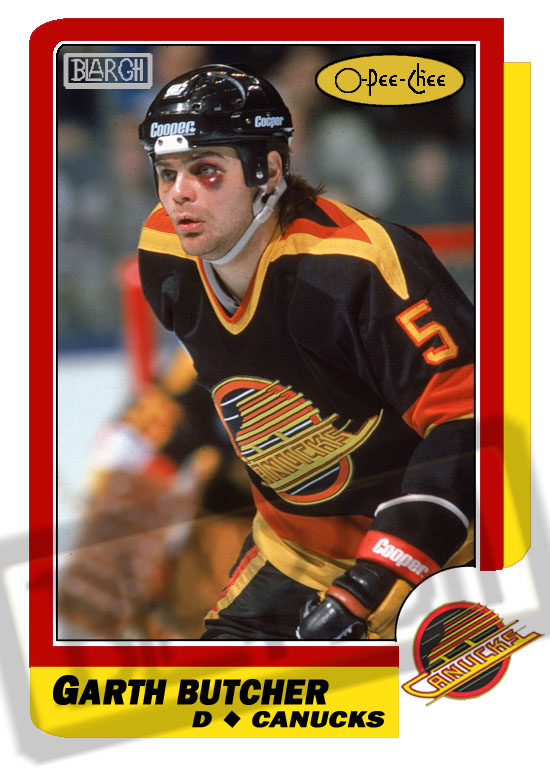 The Cardboard and Me: The Lost Rookies: Garth Butcher