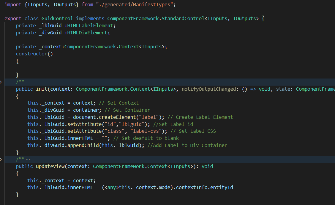 SHREWAYS: Step by Step Guide to create PCF Control