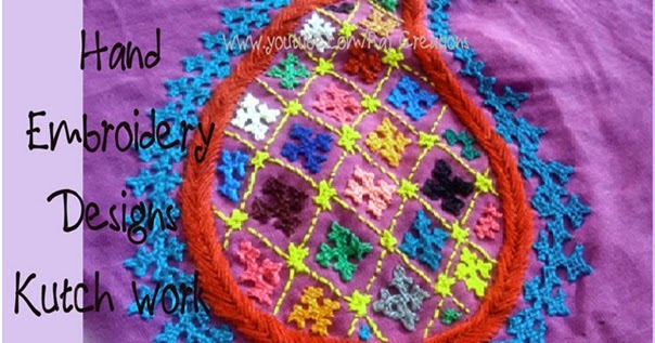 ABHIVYAKTIYA: Kutch Work Kairi Motif with tracing Video