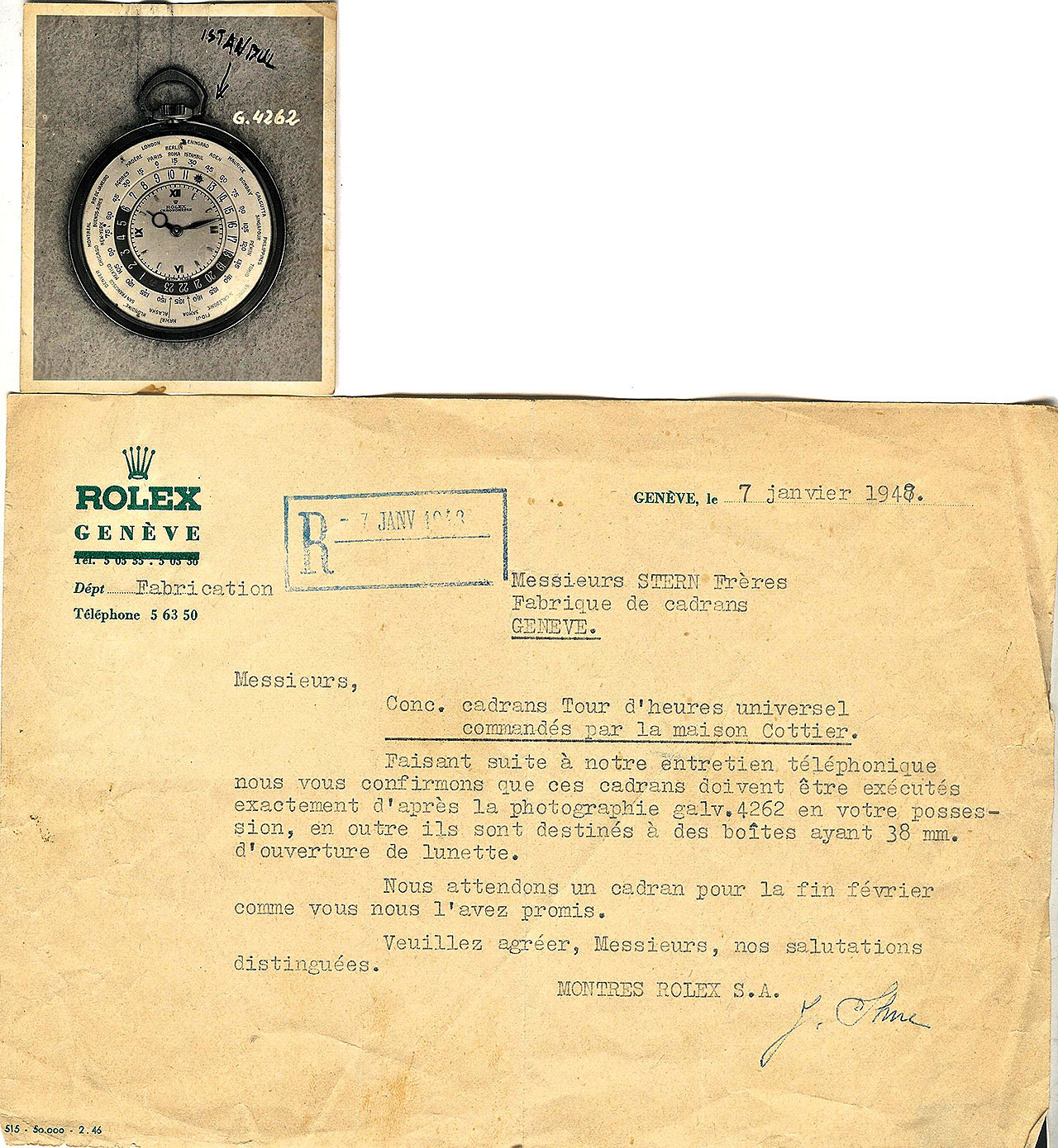 Welcome to RolexMagazine.com: Rolex World Time Pocket Watch