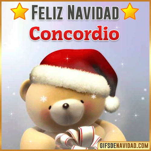 Feliz Navidad Concordio