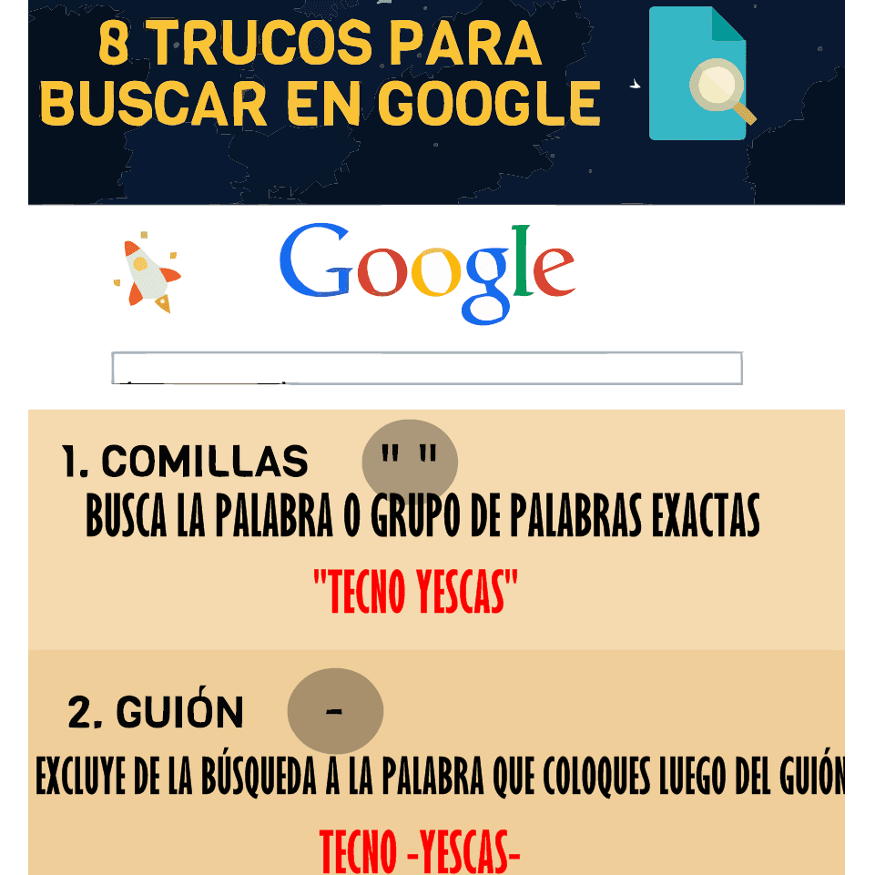18 trucos para mejorar tus búsquedas en Google Internet