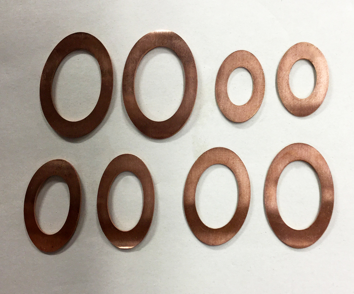 Rose Mary's Clay: COPPER WASHERS