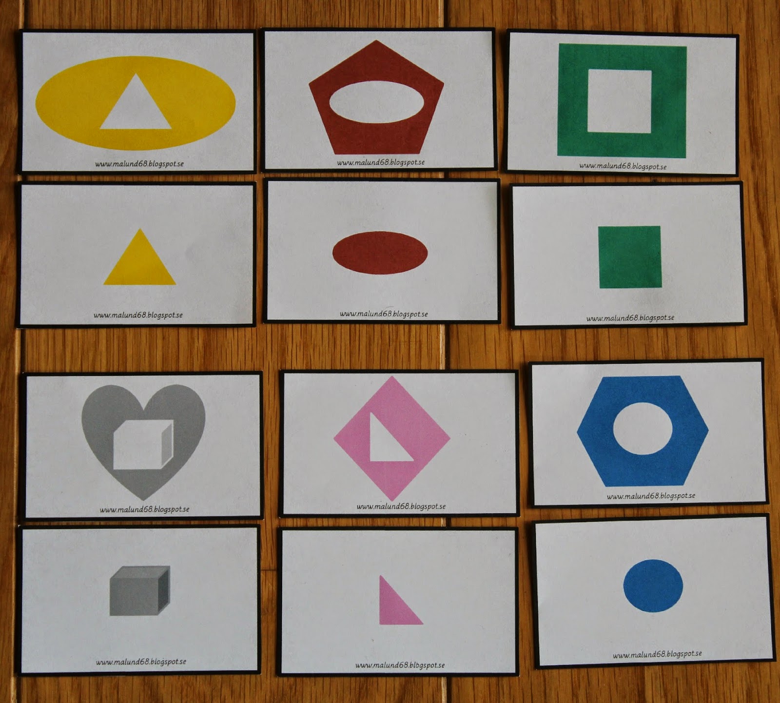 Geometriska Former Namn