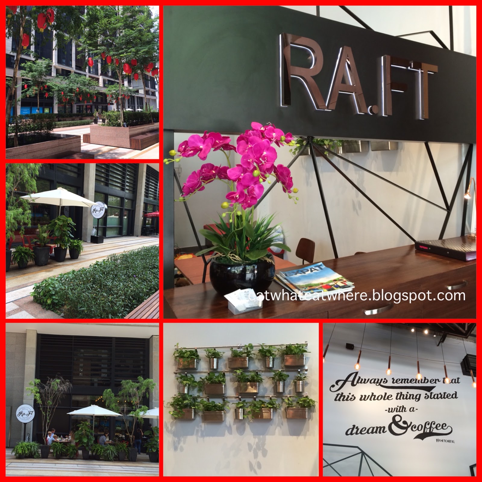 Eat what, Eat where?: Ra.Ft Cafe/Bistro @ Arcoris Plaza, Mont Kiara