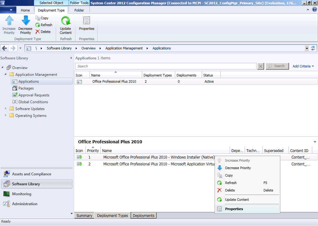 SCCM 2012: Edit Deployment Type for Applications in SCCM SCCM 2012: Edit Deployment Type for Applications in SCCM