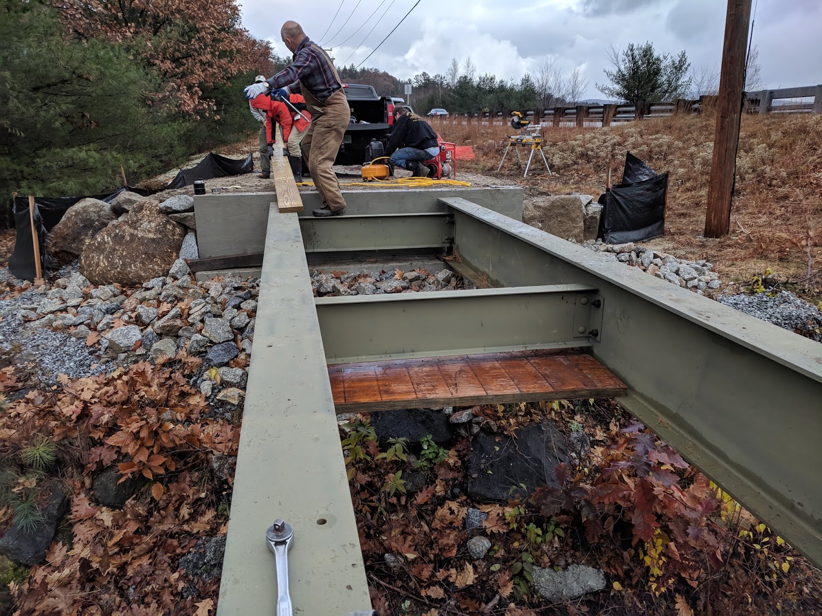 Lake Sunapee Snowmobile Club: Lake Todd Bridge Project- Bradford NH