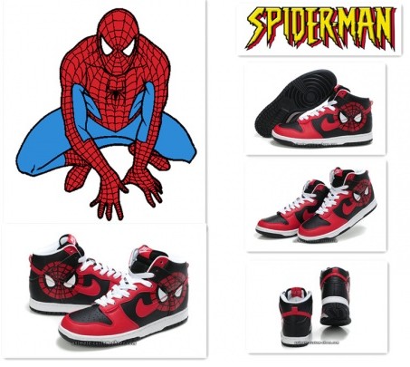 Spiderman Nike Dunk | Spiderman Nike Shoes
