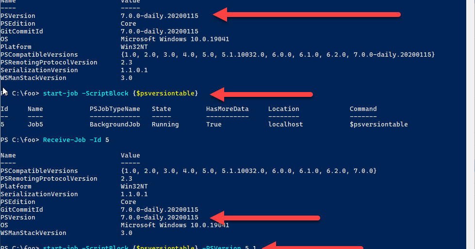 Under The Stairs: Background Jobs in PowerShell 7