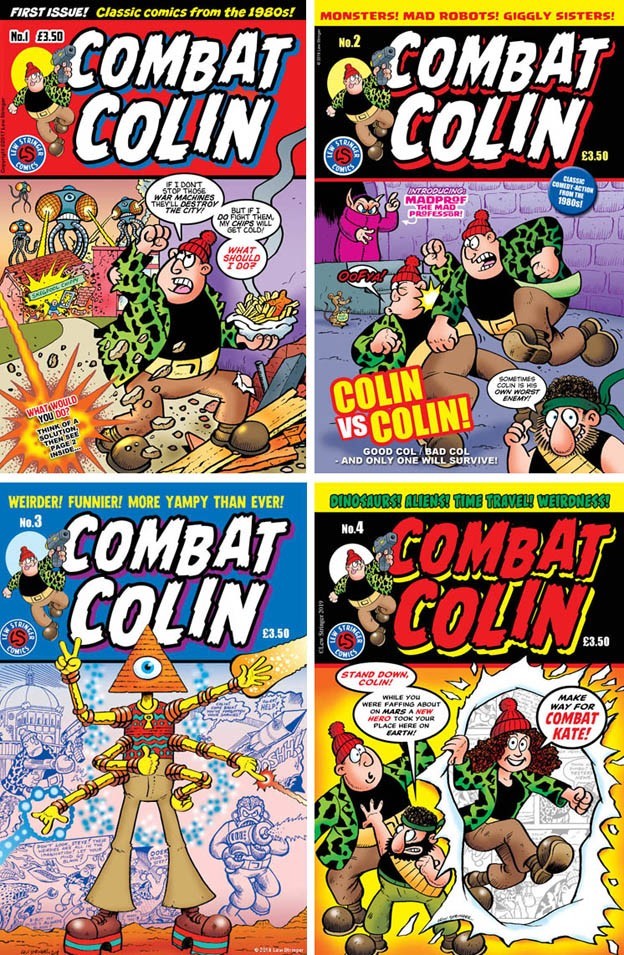 Lew Stringer Comics: Combat Colin nominated for an award. VOTE NOW!