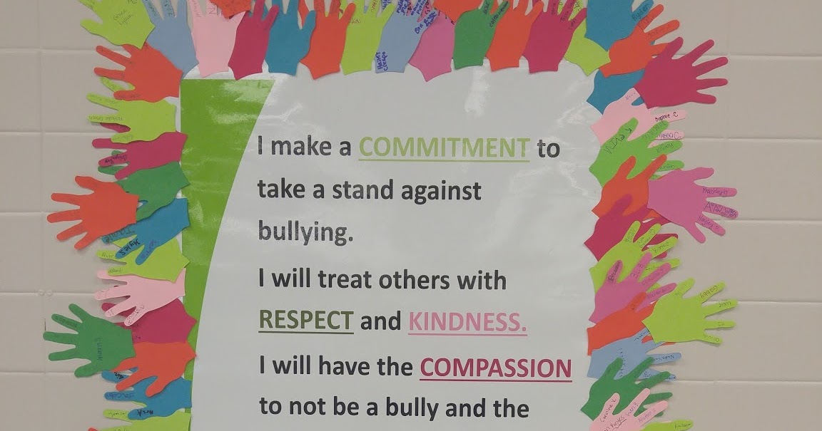 Elementary School Counselors Corner: Yearly Anti-bullying Pledge