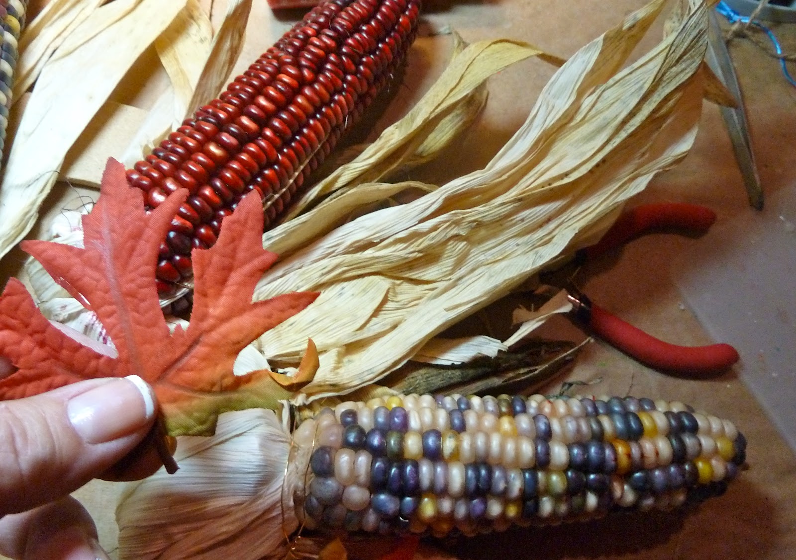 Make it easy crafts: Quick one-hour Indian corn wreath