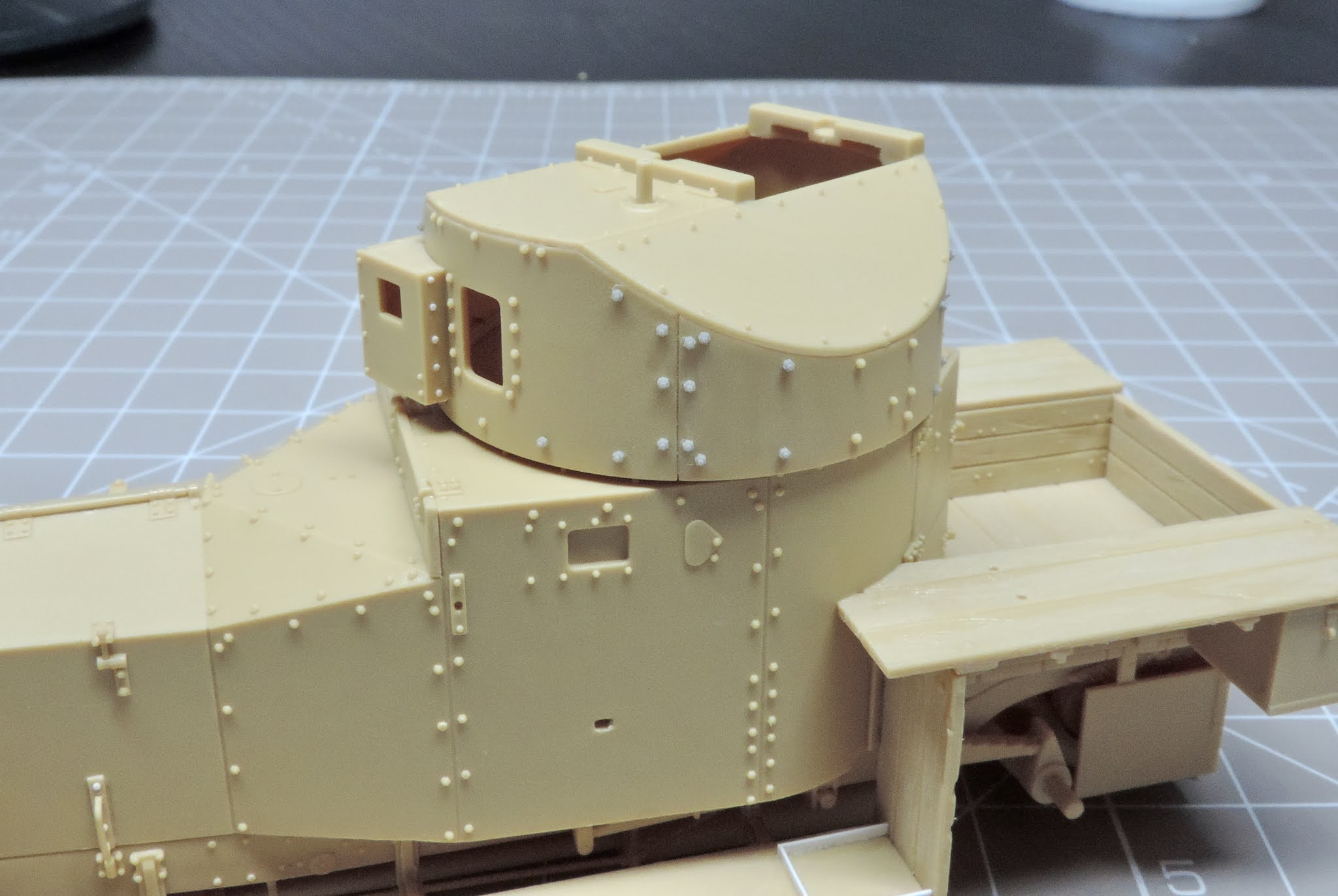 Pete's Model World : The Roller's Turret