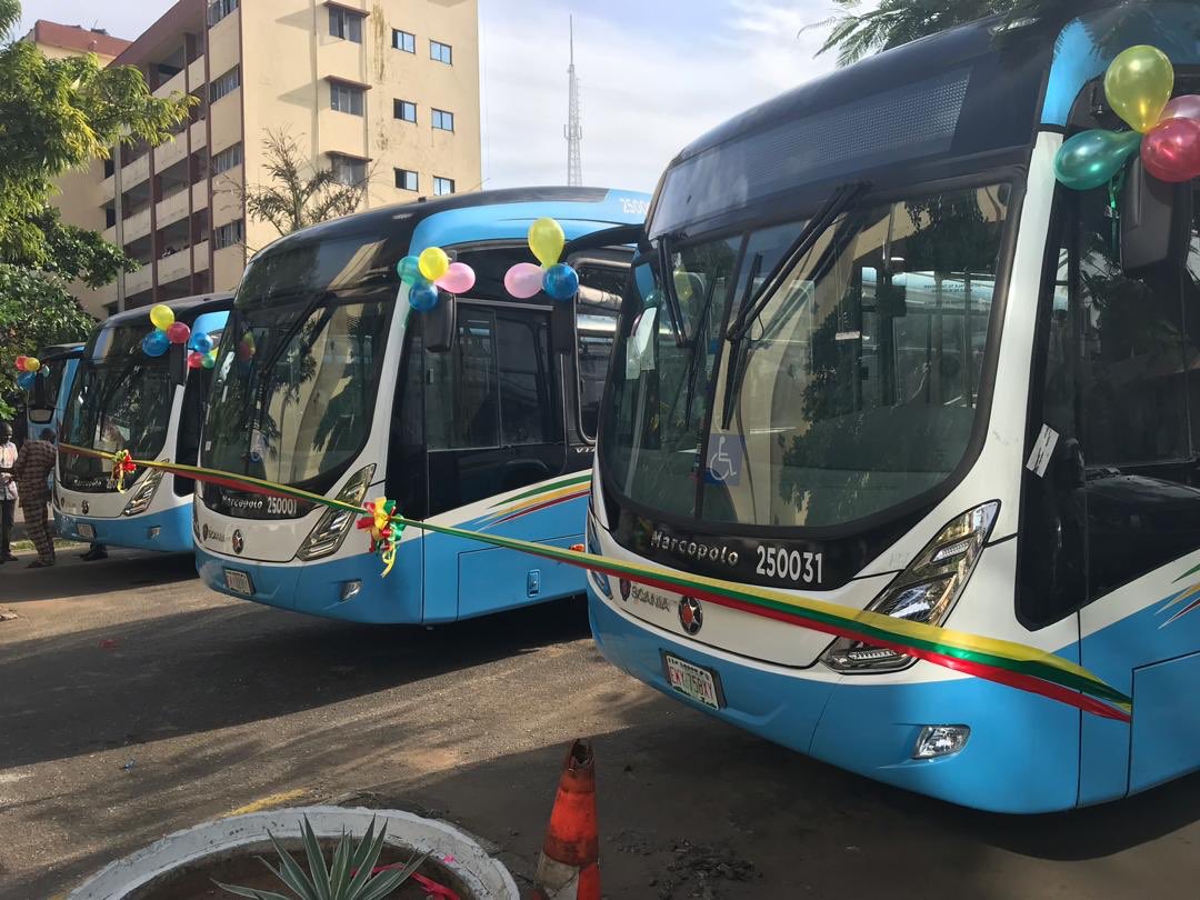 Lagos State Government Officially Hands Over 35 New BRT Buses To Civil ...