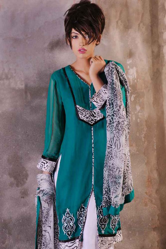 Stylish Collection of Long Shirts and Trousers for Girls ~ fashion